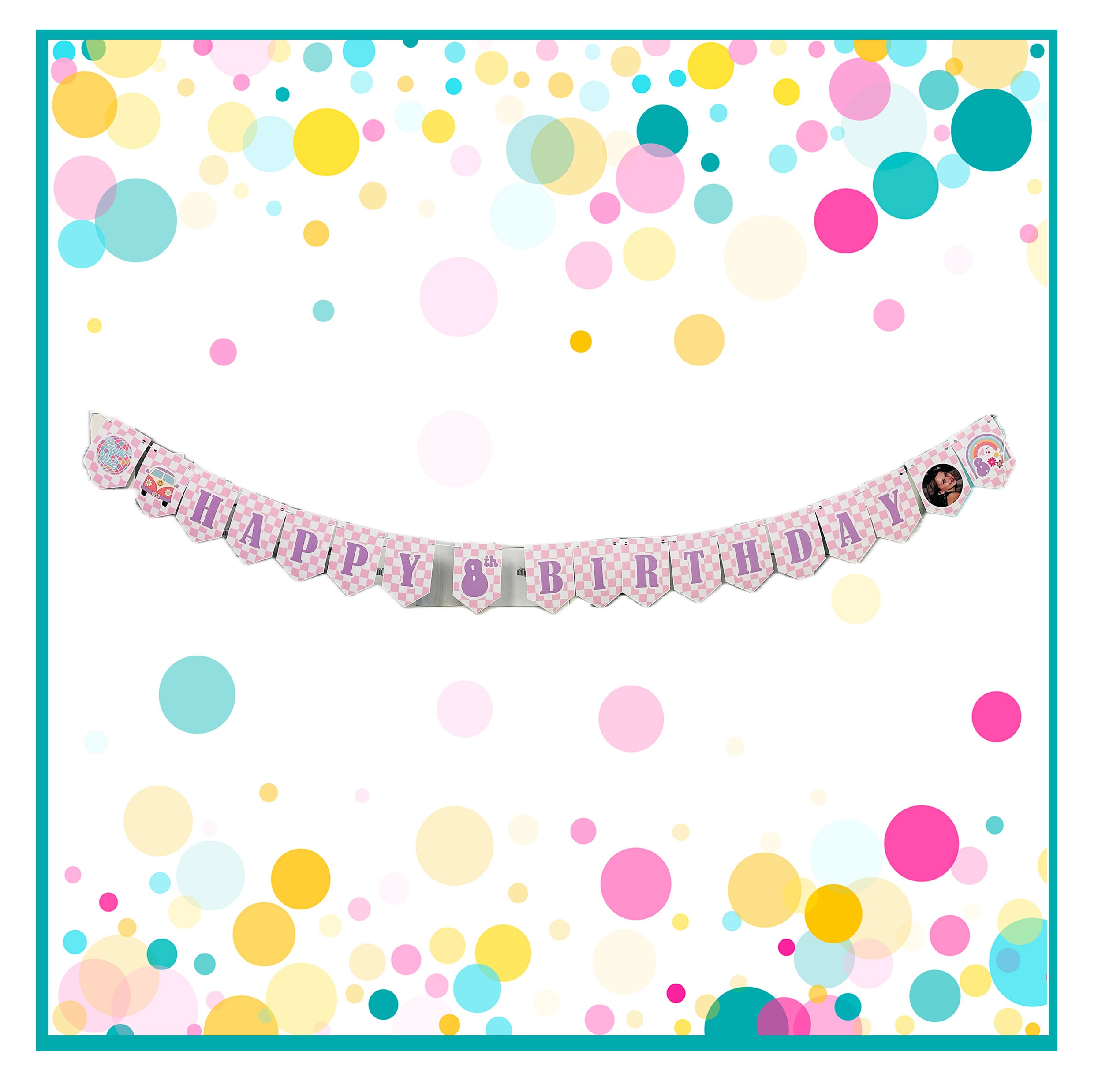 Custom Happy Birthday Banner | Fundy Vinyl & Crafting Supplies Inc.
