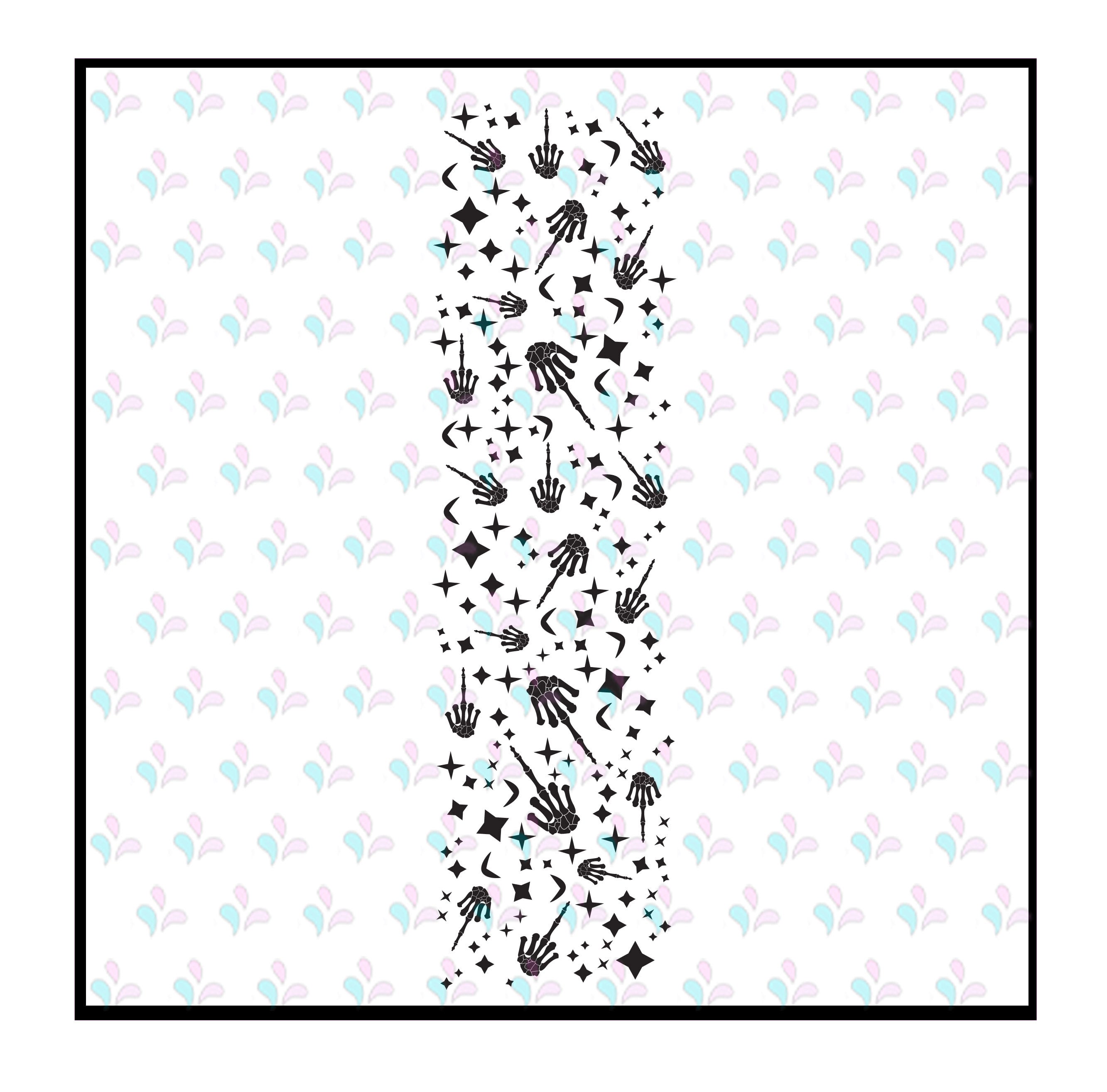 Skeleton Hand Middle Finger Pen Wrap P16 | Fundy Vinyl & Crafting ...
